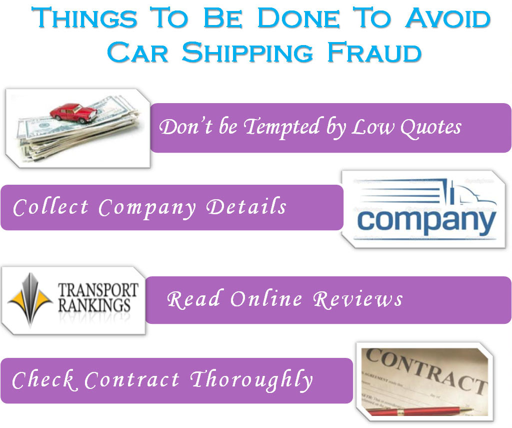 Things To Be Done To Avoid Car Shipping Fraud
